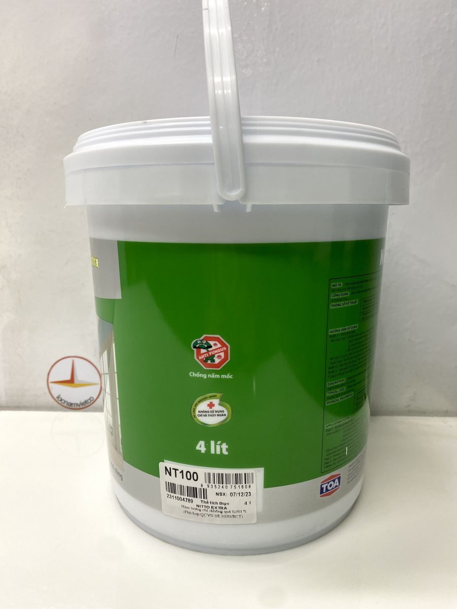 Sơn nước nội thất Toa Nitto Extra 100 4L